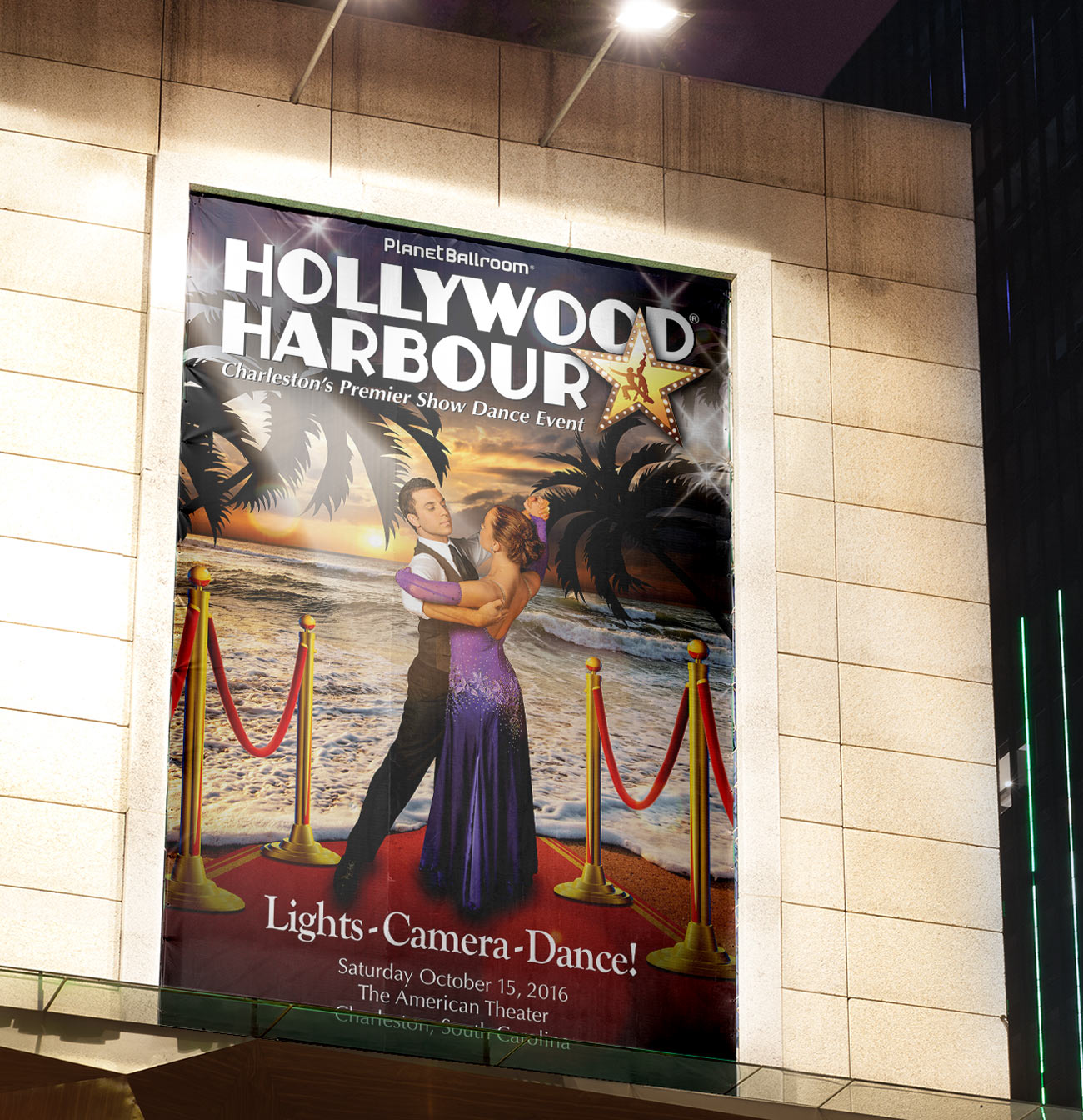 Planet Ballroom Outdoor Display - Ken Magas Design - Charlotte, NC ...